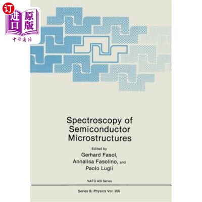 海外直订Spectroscopy of Semiconductor Microstructures 半导体显微结构光谱学