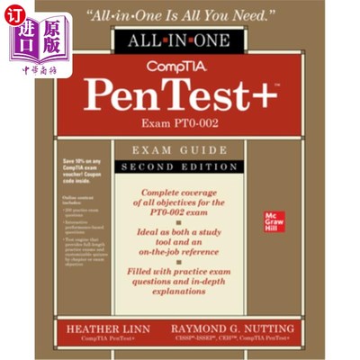 海外直订Comptia Pentest+ Certification All-In-One Exam Guide, Second Edition (Exam Pt0-0 Comptia Pe