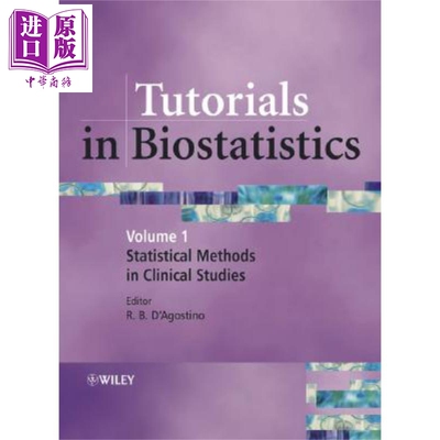 现货 Tutorials In Biostatistics V 1 【中商原版】