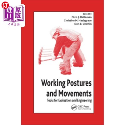 海外直订Working Postures and Movements 工作姿势和动作