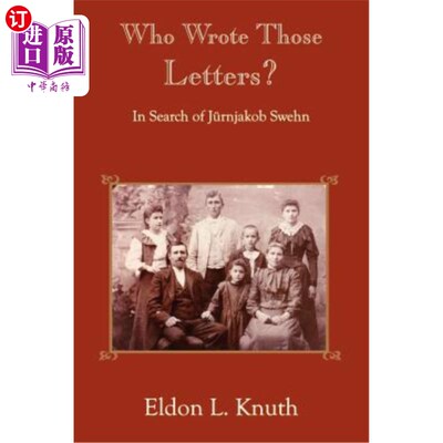 海外直订Who Wrote Those Letters?: In Search of Jrnjakob Swehn 那些信是谁写的？：寻找JRNJAKOB SWENN