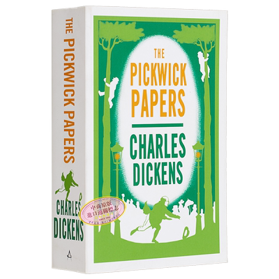预售 查尔斯 狄更斯 匹克威克外传 Evergreen系列 The Pickwick Papers 英文原版  英国版堂吉诃德 Charles Dickens【中商原版】