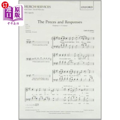 海外直订Preces and Responses 程序和响应