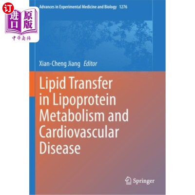 海外直订医药图书Lipid Transfer in Lipoprotein Metabolism and Cardiovascular Disease 脂蛋白代谢与心血管疾病中的脂质转移