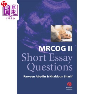 海外直订医药图书MRCOG II Short Essay Questions MRCOG II短文问题
