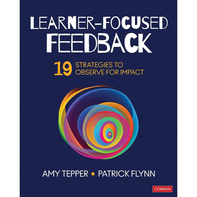 现货 以学习者为中心的反馈 观察影响的 19 种策略 Learner-Focused Feedback 英文原版 进口图书 教育学与教育理论【中商原版】