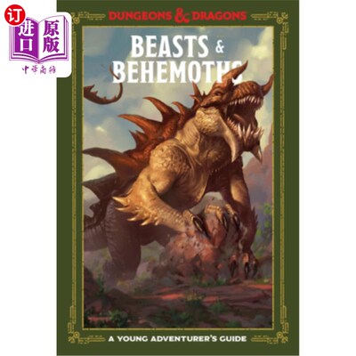 海外直订Beasts & Behemoths (Dungeons & Dragons): A Young Adventurer's Guide 野兽与巨兽(龙与地下城):年轻冒险家指南