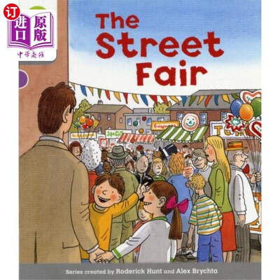 海外直订Oxford Reading Tree: Level 1: Wordless Stories B... 牛津阅读树:第一级:无字故事B:街头集市
