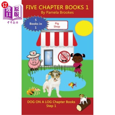 海外直订Five Chapter Books 1: Sound-Out Phonics Books Help Developing Readers, including 五章书籍1:有声读音书籍帮助