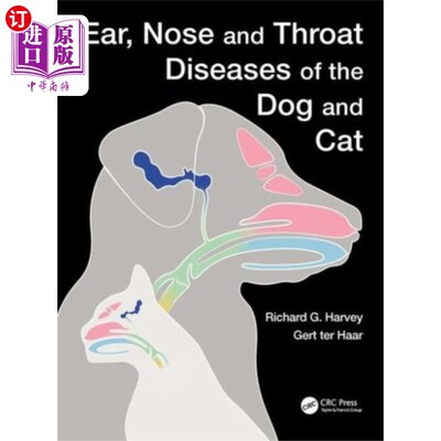 海外直订医药图书Ear, Nose and Throat Diseases of the Dog and Cat 猫狗耳鼻咽喉疾病