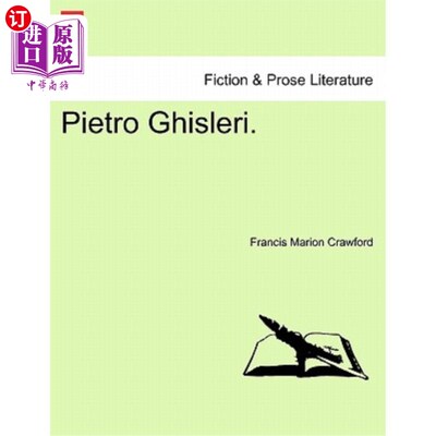海外直订Pietro Ghisleri. 彼得罗·吉斯勒里。