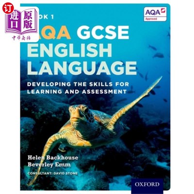 海外直订AQA GCSE English Language: AQA GCSE English Language: Student Book 1 AQA GCSE英语：学生用书1