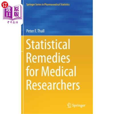 海外直订医药图书Statistical Remedies for Medical Researchers 对医学研究者的统计补救