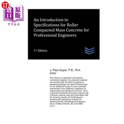 海外直订An Introduction to Specifications for Roller Compacted Mass Concrete for Profess 面向专业工程师的碾压大体积