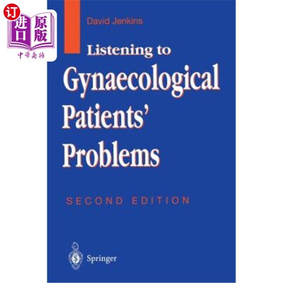海外直订医药图书Listening to Gynaecological Patients' Problems 倾听妇科患者的问题