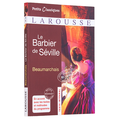 现货 Le barbier de Seville ou La precaution inutile comedie 法文原版 Pierre Augustin Caron de Beaumarchais【中商原版】