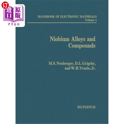 海外直订Niobium Alloys and Compounds 铌合金和化合物