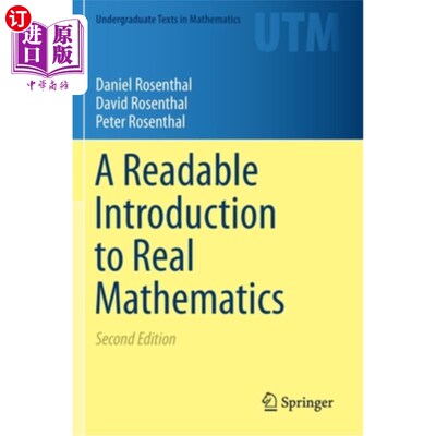 海外直订A Readable Introduction to Real Mathematics 一本可读的真实数学导论