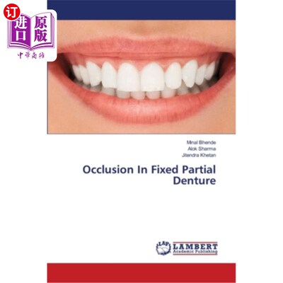 海外直订医药图书Occlusion In Fixed Partial Denture 固定局部义齿的咬合