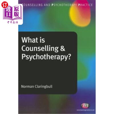 海外直订医药图书What Is Counselling & Psychotherapy? 什么是心理咨询和心理治疗?