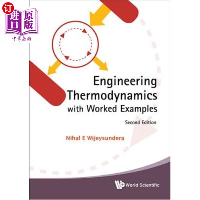 海外直订Engineering Thermodynamics with Worked Examples (Second Edition) 工程热力学与实例：第二版