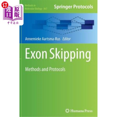 海外直订医药图书Exon Skipping: Methods and Protocols 外显子跳过:方法和协议