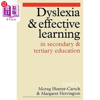 海外直订Dyslexia and Effective Learning in Secondary and Tertiary Education