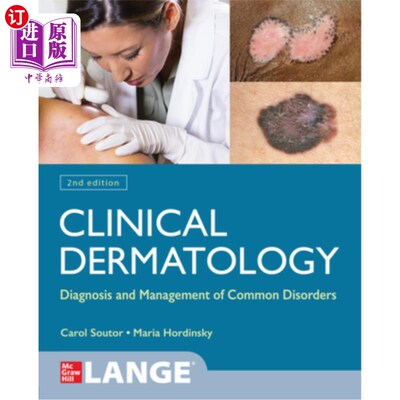 海外直订医药图书Clinical Dermatology: Diagnosis and Management of Common Disorders, Second Editi 临床皮肤病学:常见