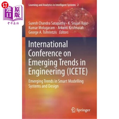 海外直订International Conference on Emerging Trends in Engineering (Icete): Emerging Tre 工程新趋势国际会议:智能建