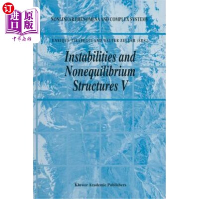 海外直订Instabilities and Nonequilibrium Structures V 不稳定性与非平衡结构