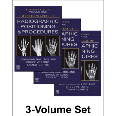 Merrill放射影像定位和步骤 3卷集 第15版 Merrills Atlas Radiographic Positioning Procedures 英文原版【中商原版】医学?