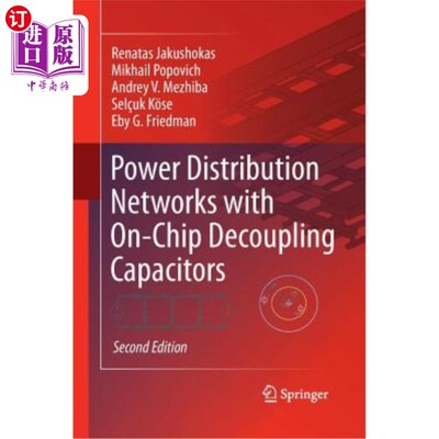 海外直订Power Distribution Networks with On-Chip Decoupling Capacitors 片上去耦电容器的配电