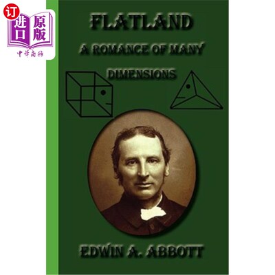 海外直订Flatland: A Romance of Many Dimensions 《平原:多维度的浪漫