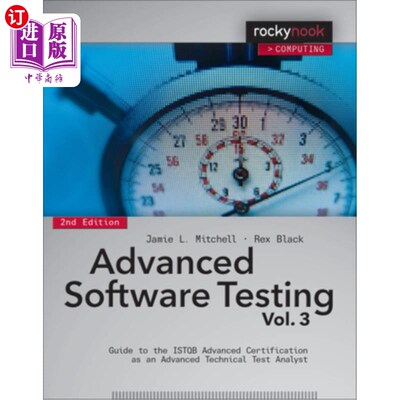 海外直订Advanced Software Testing, Volume 3: Guide to the ISTQB Advanced Certification a 高级软件测试，第3卷：作为