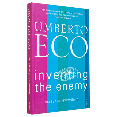 现货 【中商原版】安伯托·艾柯 发明敌人 英文原版 Inventing the Enemy