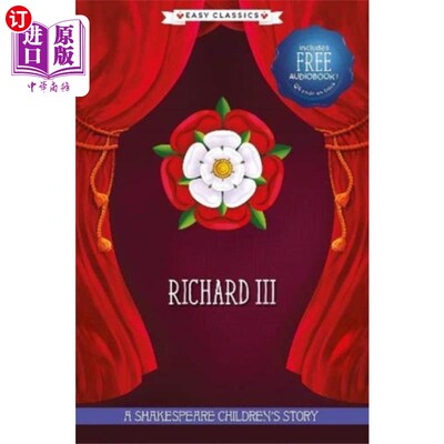 海外直订Richard III (Easy Classics) 理查三世（简单经典）