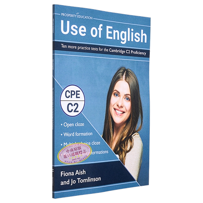 Use of English Ten more practice tests Cambridge C2 Proficiency英语运用剑桥CPE考试C2等级模拟练习测试2021【中商原版?