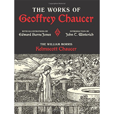 现货 杰弗雷·乔叟作品集 Calla Editions 精装插图版 英文原版 The Works of Geoffrey Chaucer William Morris【中商原版】