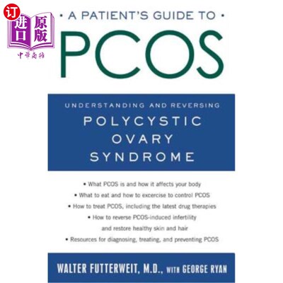 海外直订医药图书A Patient's Guide to Pcos: Understanding--And Reversing--Polycystic Ovary Syndro 多囊卵巢综合征患者