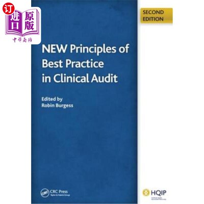 海外直订医药图书New Principles of Best Practice in Clinical Audit 临床审计实践新原则
