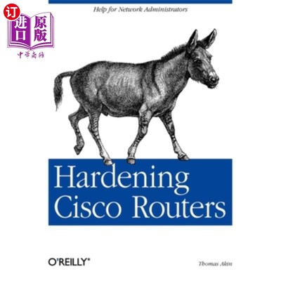 海外直订Hardening Cisco Routers 加固Cisco路由器