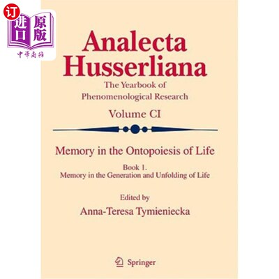 海外直订Memory in the Ontopoiesis of Life: Book One. Memory in the Generation and Unfold 生命本体论中的记忆:第一册