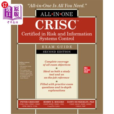 海外直订Crisc Certified in Risk and Information Systems Control All-In-One Exam Guide, S Crisc认证风险和信息系统控