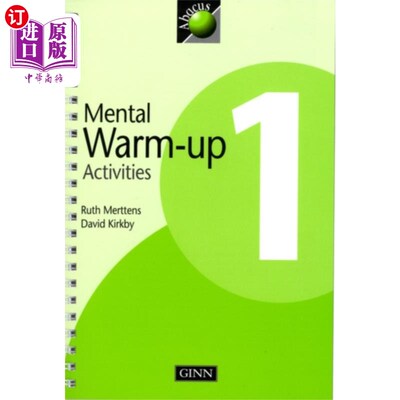 海外直订1999 Abacus Year 1 / P2: Warm-Up Activities Book 1999算盘课程1 / 2:预备活动手册
