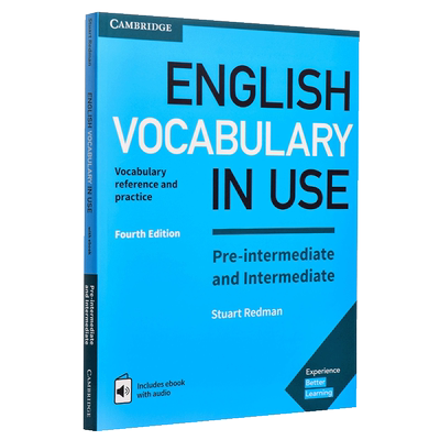 english vocabulary in use Pre-intermediate and Intermediate 【中商原版】剑桥初级英语词汇 英式英语 配答案和电子书英?