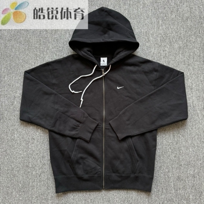 Nike LAB耐克男子新品刺绣秋冬加绒保暖休闲运动连帽夹克DR0404