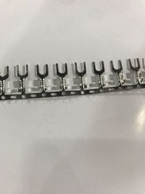 4.2叉形连绕端子 Y型U型连带插片 镀锡0.5厚加厚4000祇