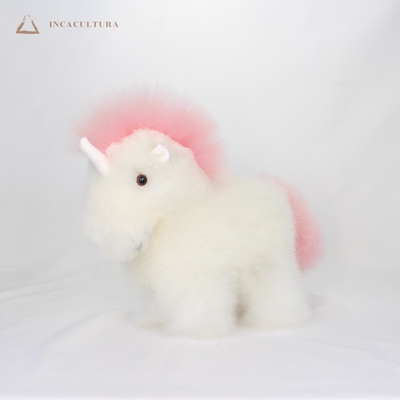 INCACULTURA独角兽毛绒羊驼毛