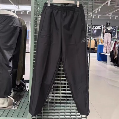 阿迪达斯男裤25款户外软壳运动加绒拒水直筒长裤 KR8299 KR8300