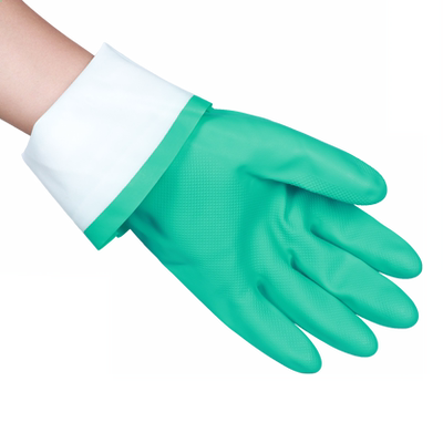 GB24541EN374GB28881丁腈橡胶耐油工业防水防化耐酸碱可触屏手套